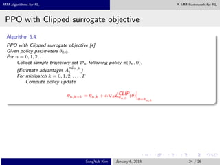 MM framework for RL | PDF