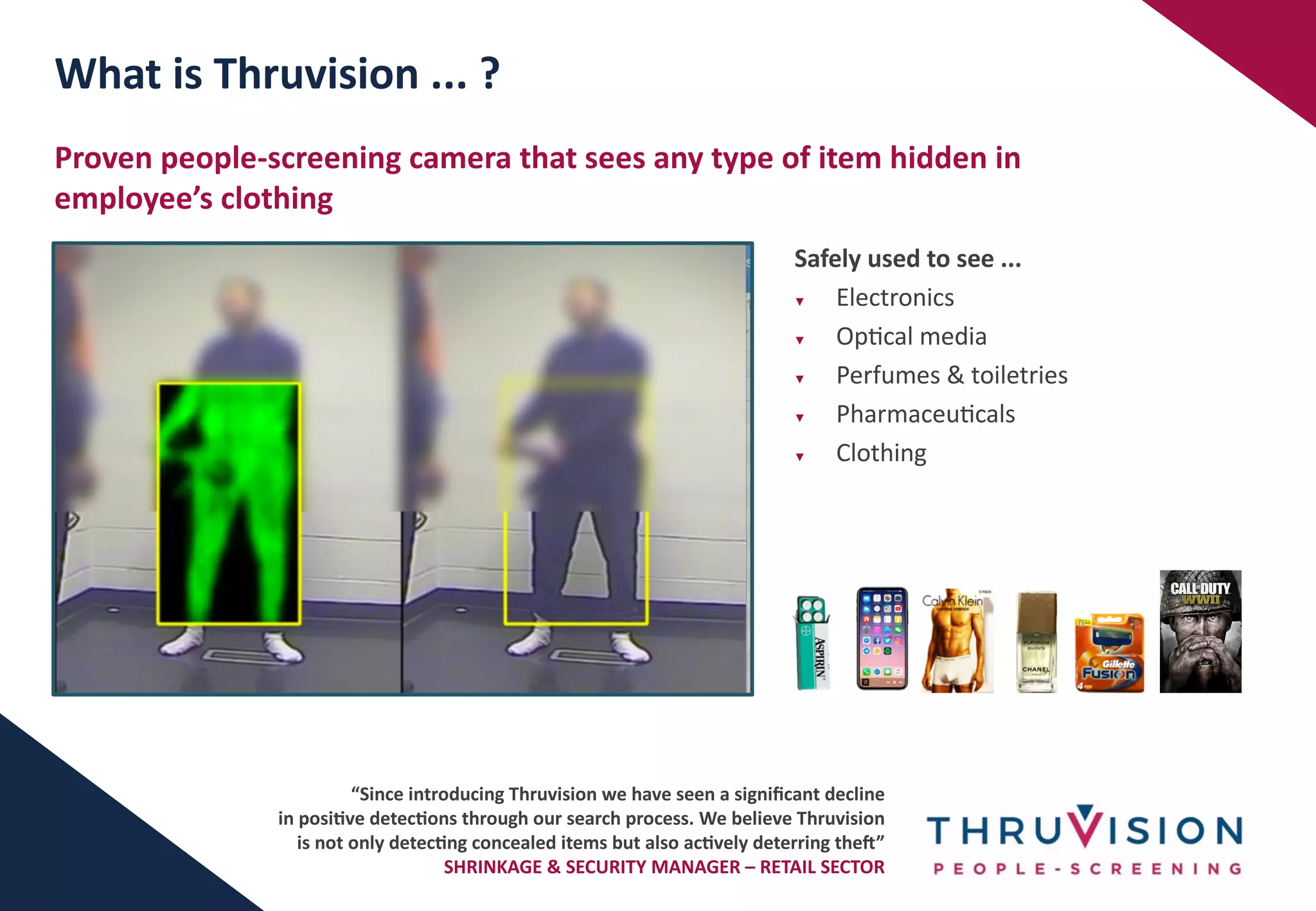 Thruvision: Effective retail loss prevention solution | PPT