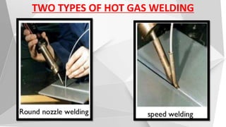 Welding of plastic | PPTX