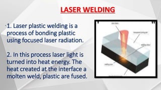 Welding of plastic | PPTX