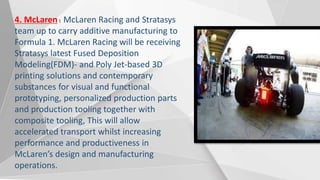 Additive manufacturing in the automotive industry | PPTX