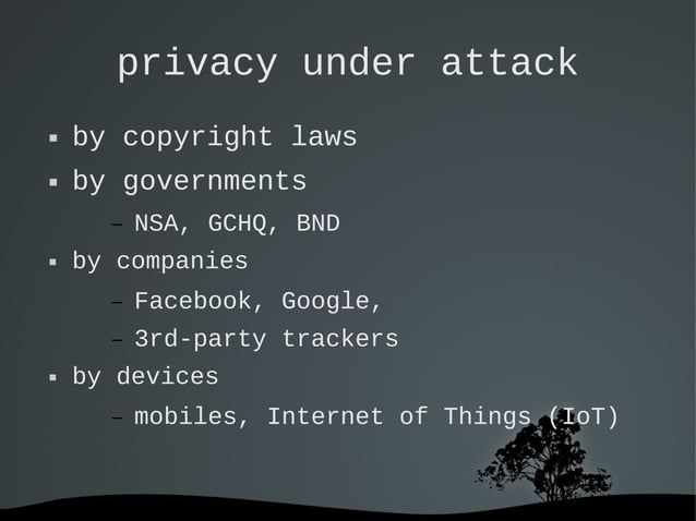 Glyn Moody - Dark ages 2.0 - and a sniglet | PPT