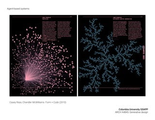 SP18 Generative Design - Week 4 - Computational control strategies | PDF | Computer Software and ...