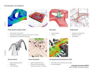 SP18 Generative Design - Week 5 - Introduction to simulation | PDF | 3 ...
