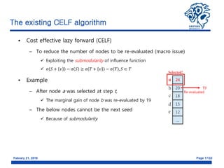 Efficient and Effective Influence Maximization in Social Networks: Hybrid Approach | PDF ...