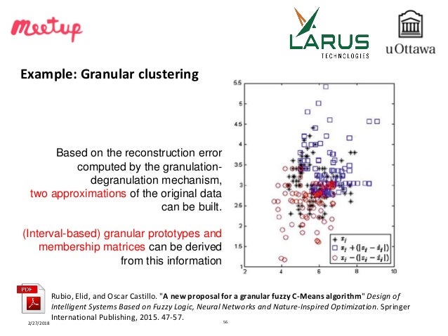 Machine Learning meets Granular Computing Machine Learning meets Granular Computing