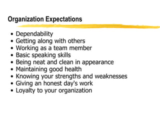 EmployeeExpectation | PPT