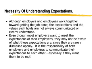 EmployeeExpectation | PPT