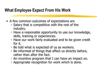 EmployeeExpectation | PPT