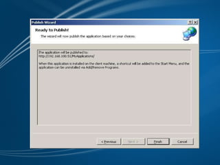 ClickOnce Deployment Seminar | PPT