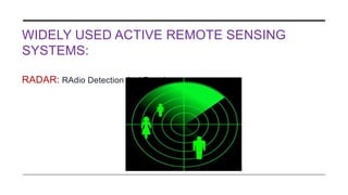 REMOTE SENSING | PPT