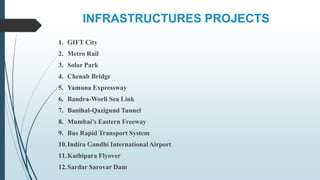 10 infrastructure projects in india(Chenab bridge) | PPTX