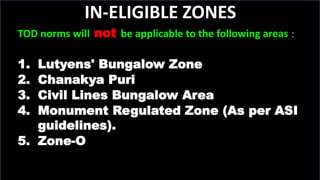 180304 landuse & transit oriented development india namrita kalsi | PPT