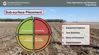Trey Colley - Subsurface Placement - Opportunities And Considerations | PPT