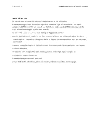 Java Web Start | PDF