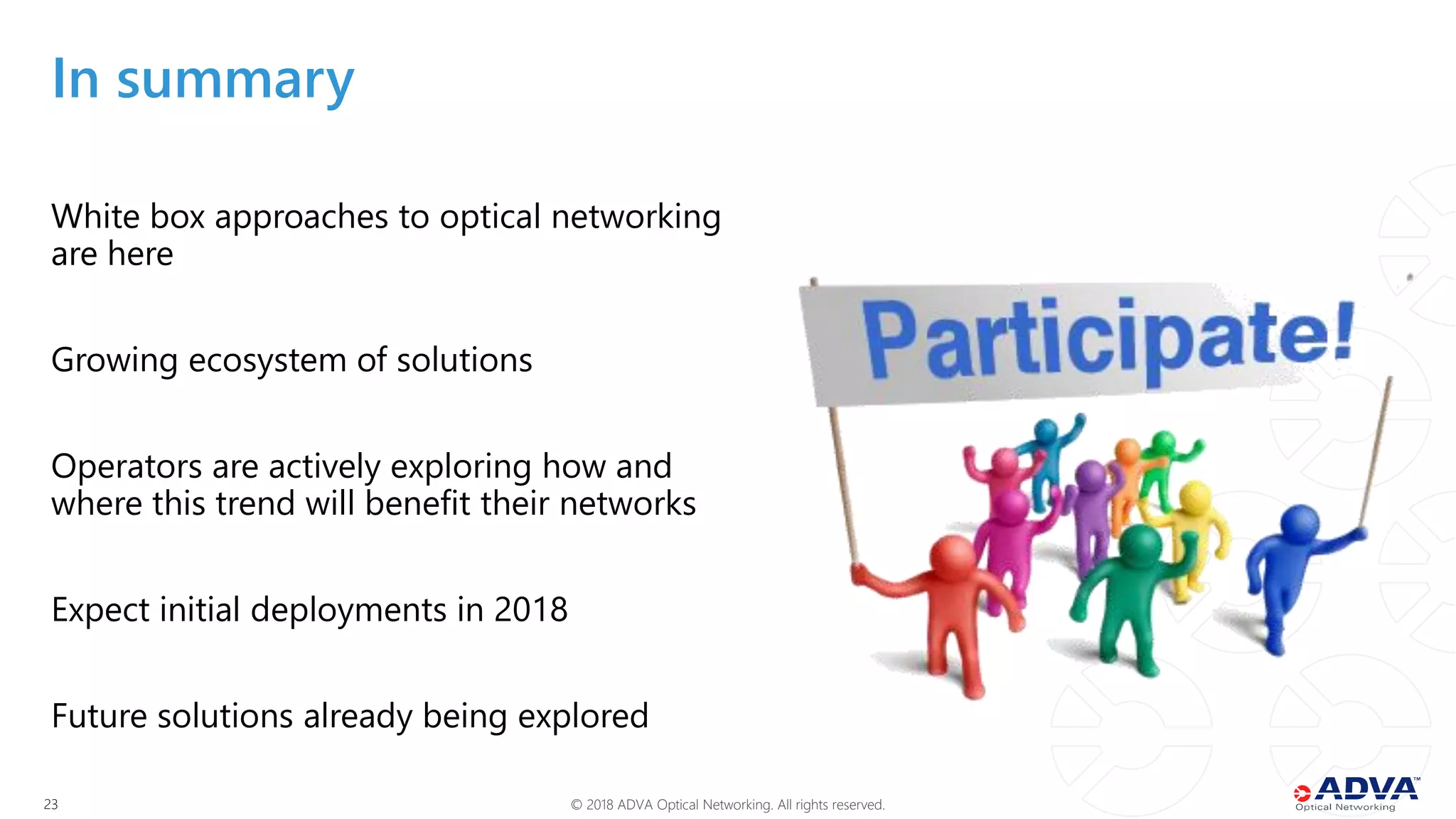 Design and deployment of optical white box | PDF