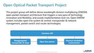 Design and deployment of optical white box | PPT