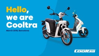 Hello, we are Cooltra | PDF