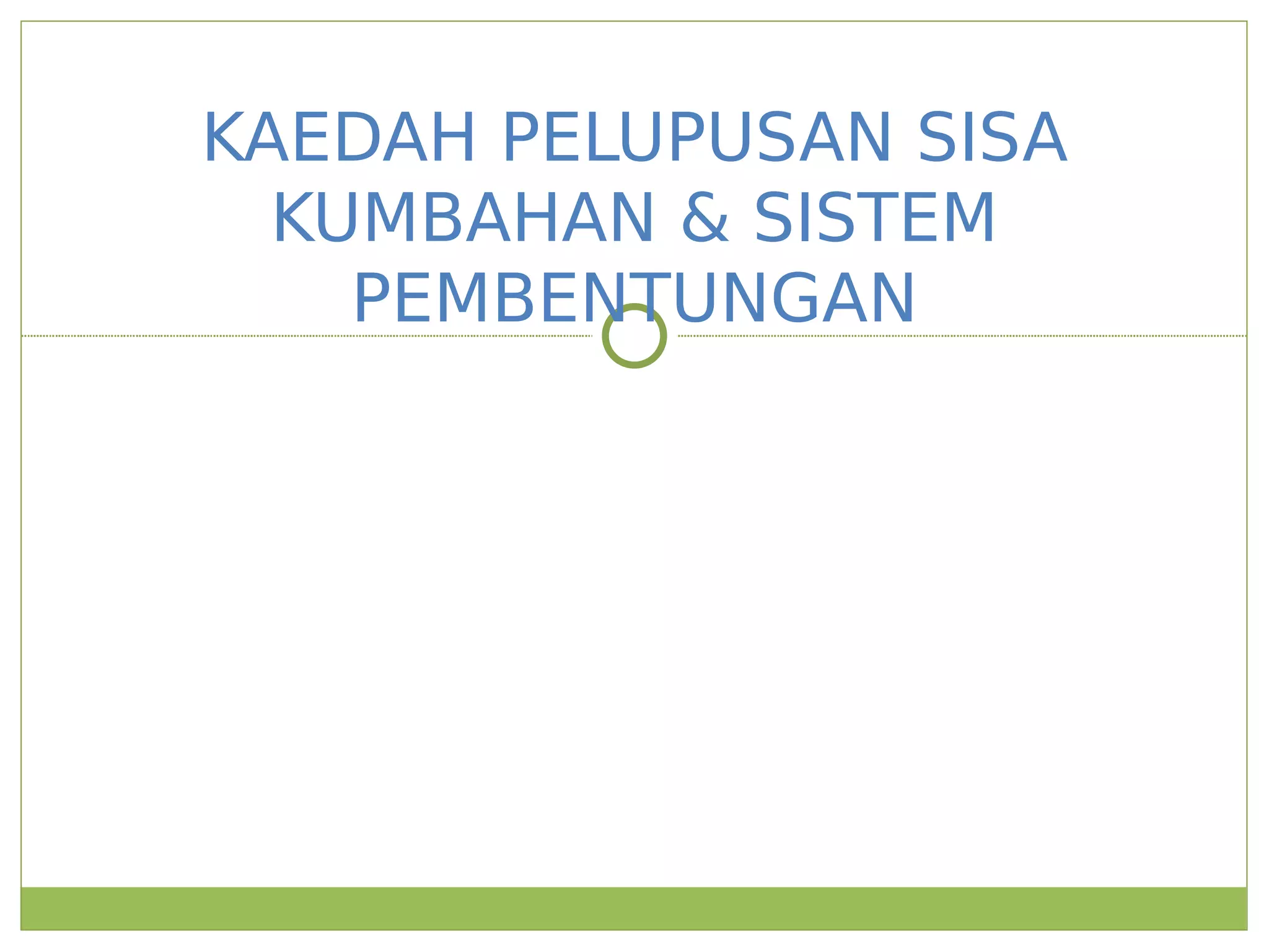 18036053 kaedah-pelupusan-sisa-kumbahan-sistem-pembentungan | PDF