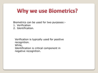biometrics-ppt. | PPTX
