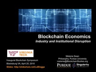 Blockchain Economics: Tackle Debt and Systemic Risk | PPT