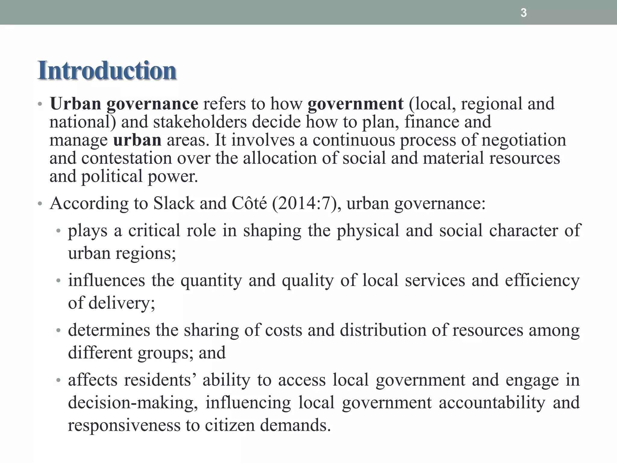 Urban Governance of Surat City : S.M.C. | PPTX