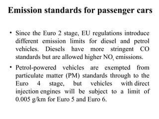 emission standards | PPT