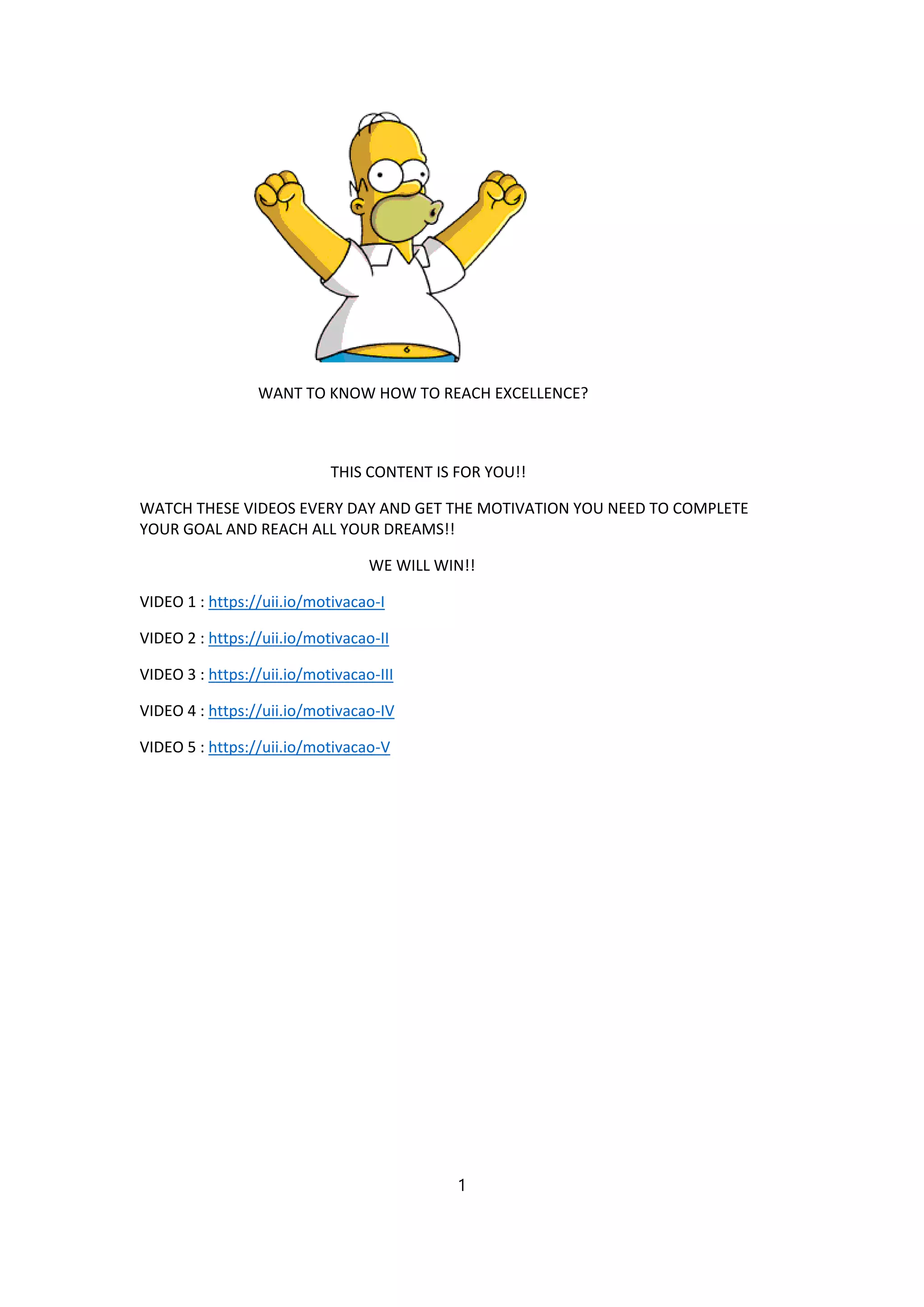 HOW TO REACH EXCELLENCE | PDF