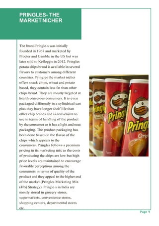 Marketing Strategy in the Indian Potato chips market | PDF