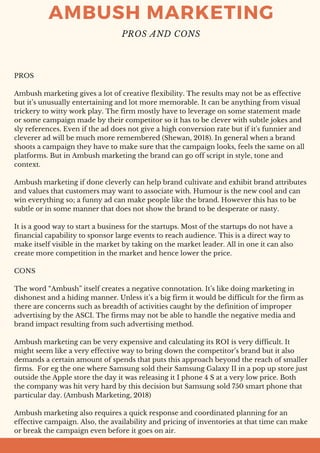 Brands stand in Ambush marketing | PDF