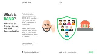 BAND App - Group Communication App for Leaders | PDF