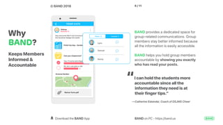 BAND App - Group Communication App for Leaders | PDF
