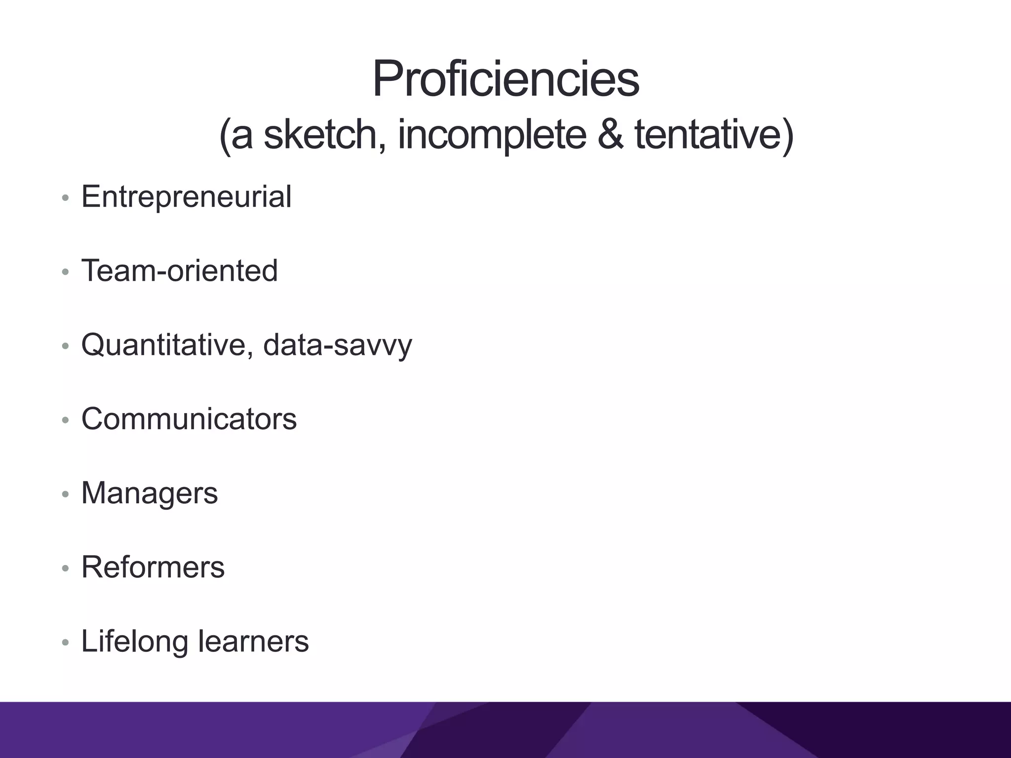 Professional Competencies: What, What & How | PPT