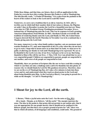 180574057 psalm-100-commentary-pdf | PDF