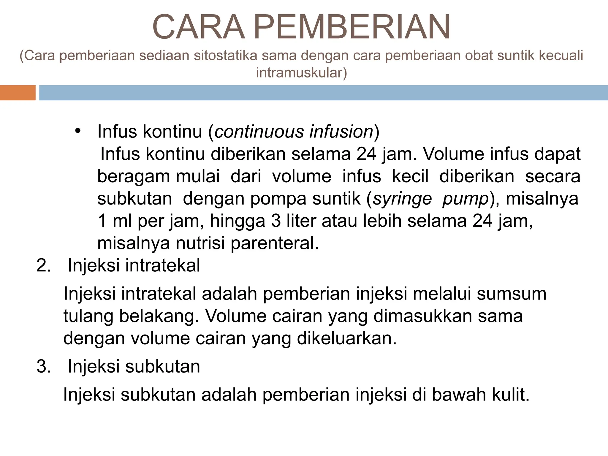 Pengantar sitostatika mata kuliah pengantar sitostatika.ppt