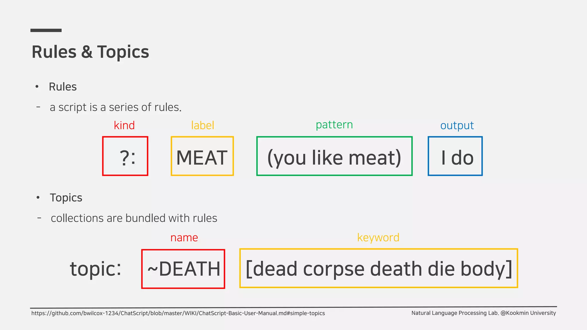 [Tool] chatscript 사용법 | PDF | Computer Software and Applications | Computing