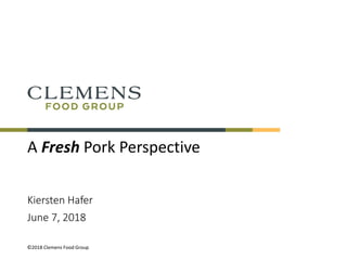 Kiersten Hafer - A "Fresh" Perspective: Driving Key Cutout Sales | PPT