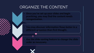 Steps in planning a presentation | PPTX | Educational Assessment ...