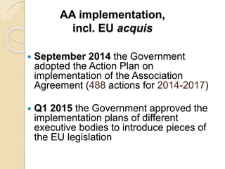 DCFTA Ukraine – EU: Lessons learned | PPTX
