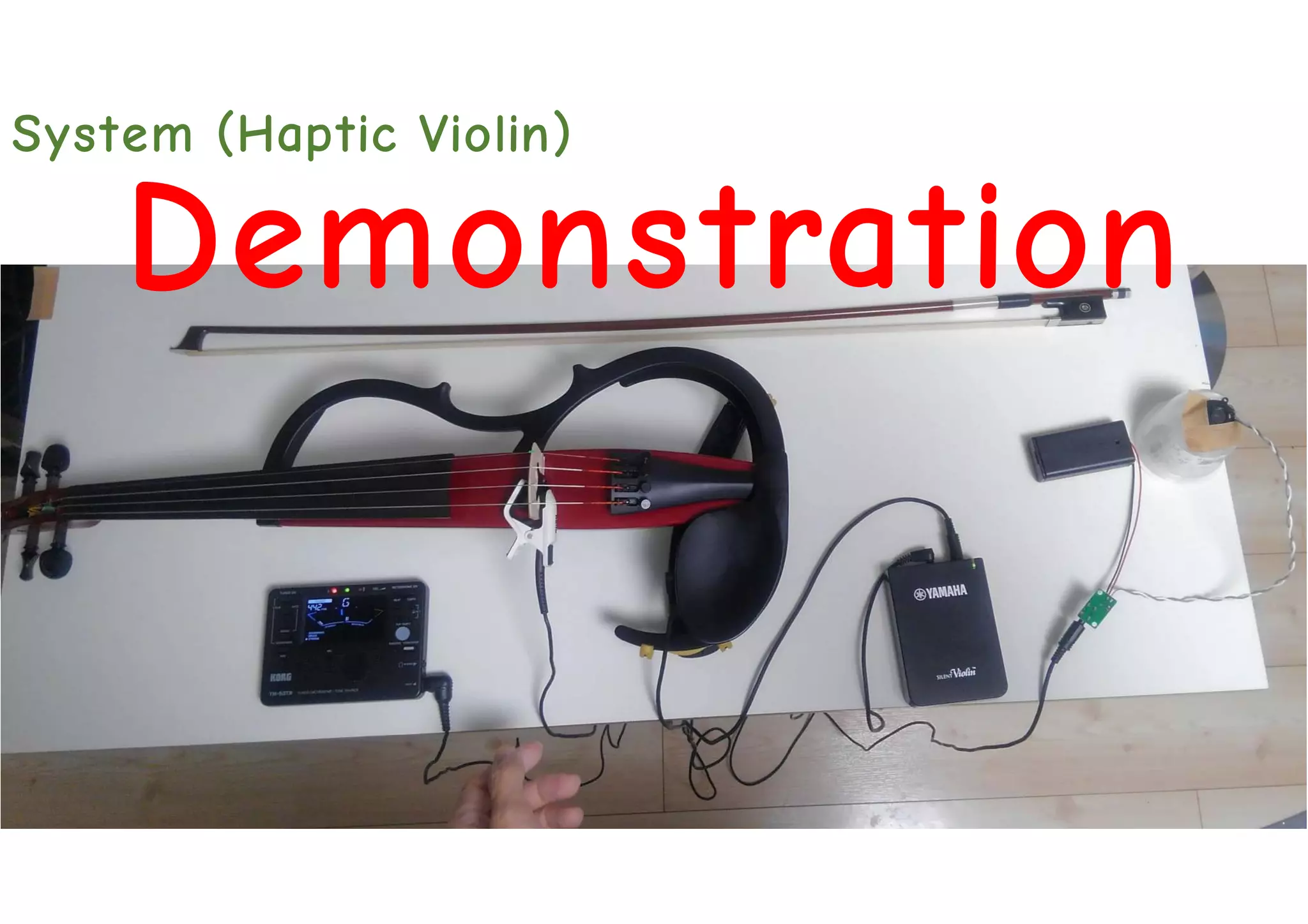 Haptic Violin: Haptic Device for Feeling Feelings of Musical ...
