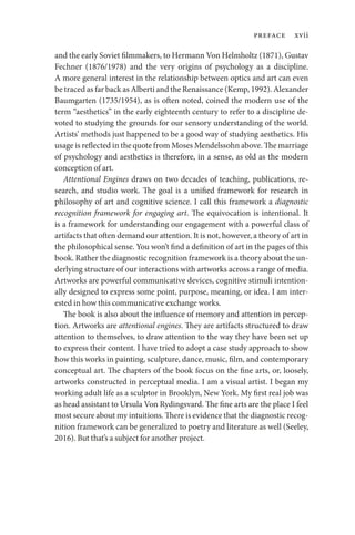 Attentional Engines A Perceptual Theory Of The Arts William P Seeley | PDF