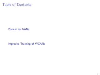 Improved Trainings of Wasserstein GANs (WGAN-GP) | PDF | Computer Networking | Computing