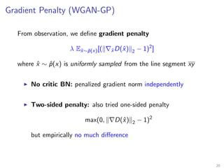 Improved Trainings of Wasserstein GANs (WGAN-GP) | PDF | Computer Networking | Computing