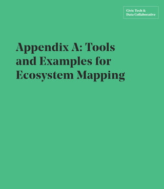 CTDC Ecosystem Mapping Guide | PDF