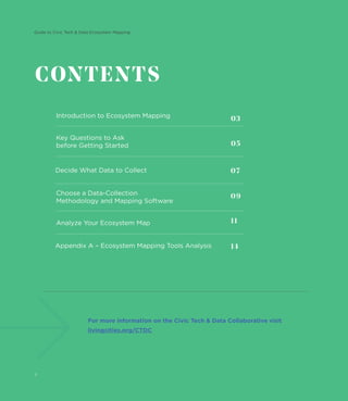 CTDC Ecosystem Mapping Guide | PDF