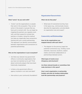 CTDC Ecosystem Mapping Guide | PDF