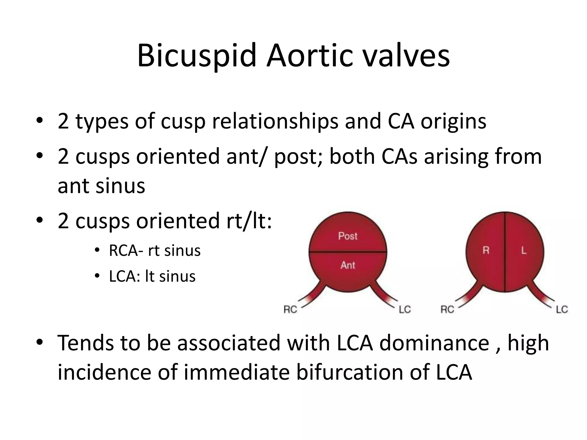 CONGENITAL CORONARY ANOMALIES AND VARIANTS, ALCAPA | PPTX | Heart and ...