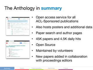 Daniel Gildea - 2018 - The ACL Anthology: Current State and Future ...