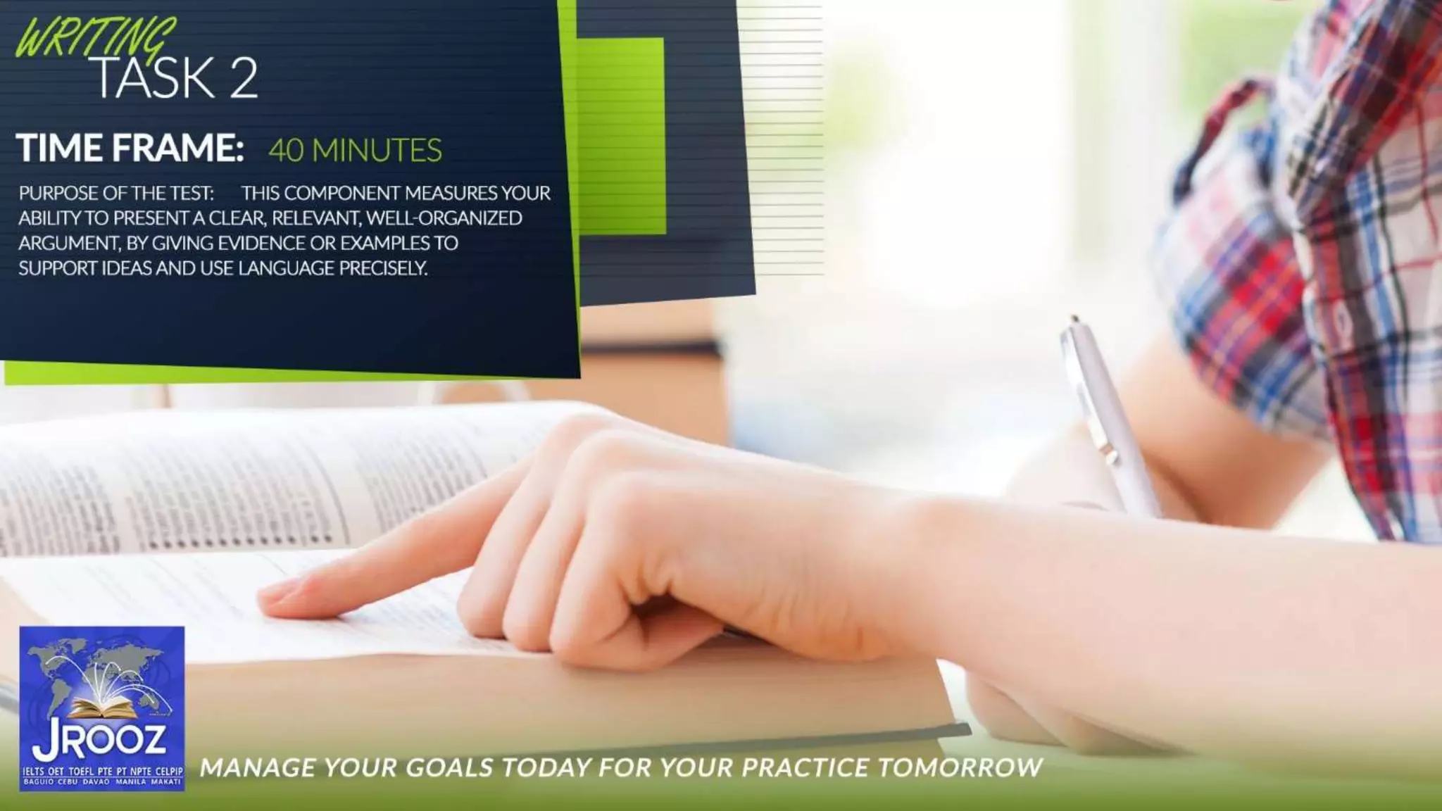 Learning About the Components of the IELTS Academic Writing Sub-test | PPTX