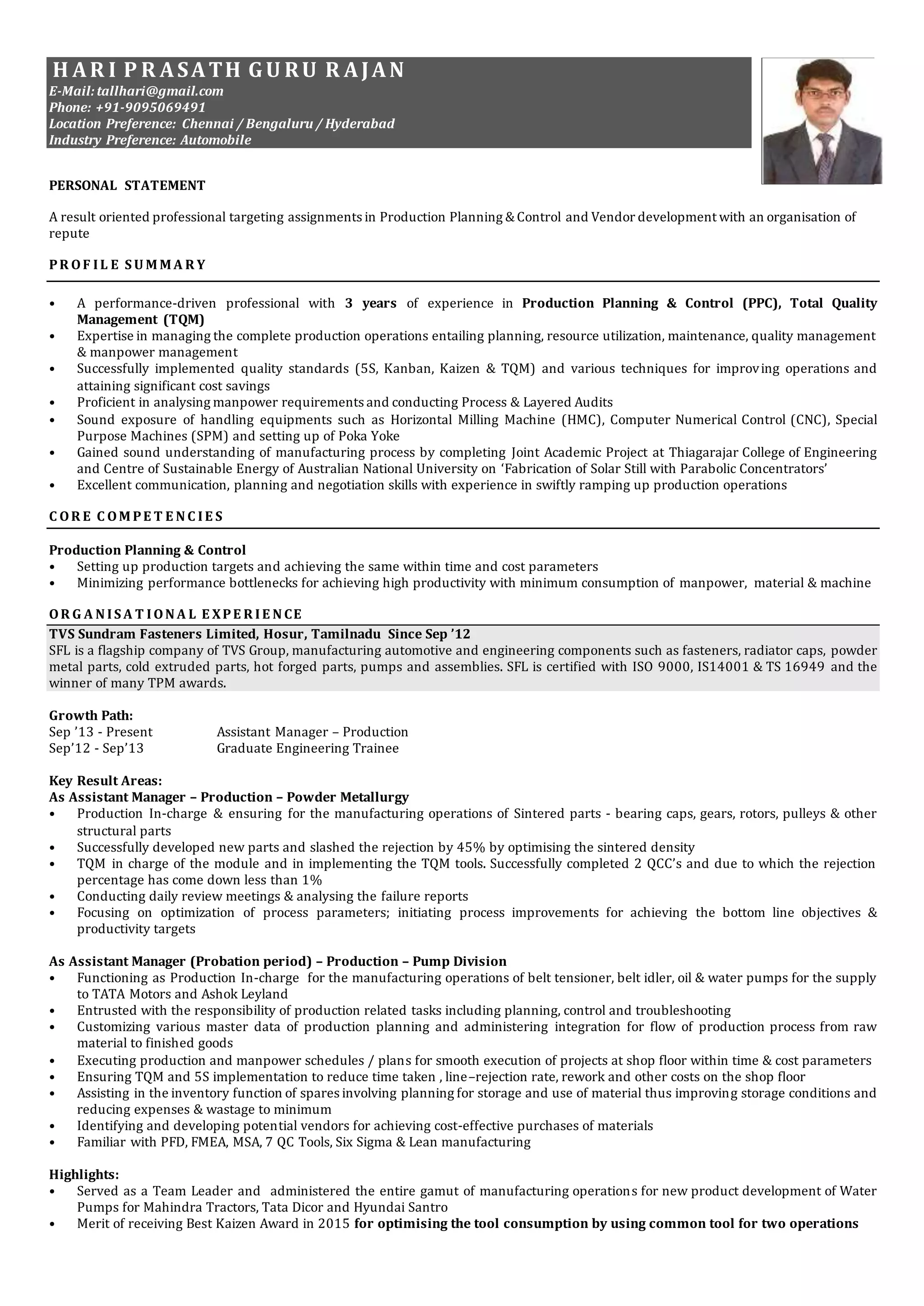 Hari Prasath N Pdf